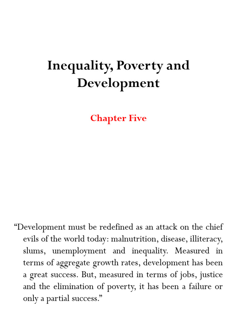 Income Inequality and Economic Development | PDF | Economic Inequality ...