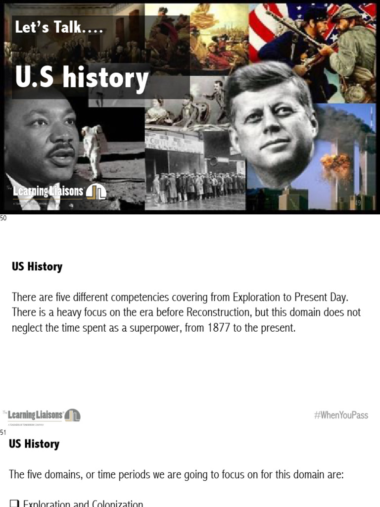 TExES Social Studies 7-12 US History | PDF | The United States ...