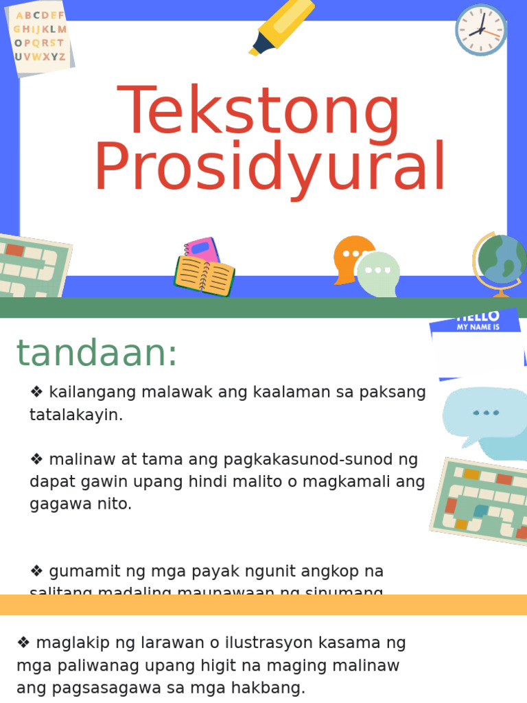 L5-Tekstong Prosidyural | PDF