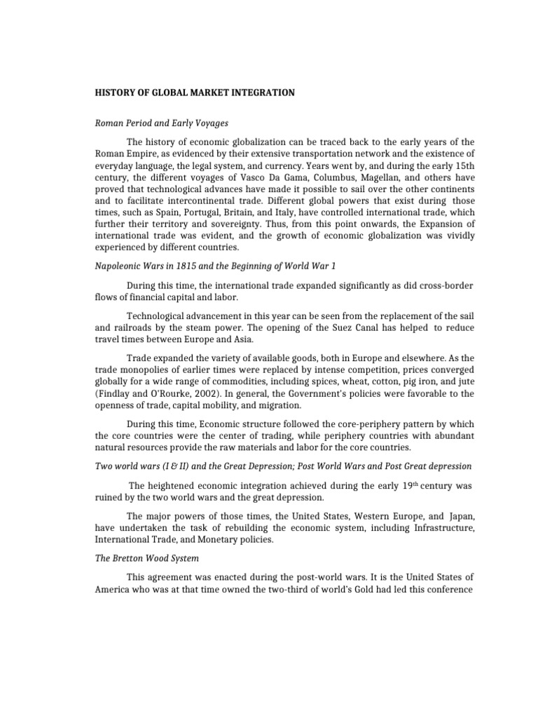 GEN-ED-3-MODULE-4 | PDF | Bretton Woods System | World Trade Organization