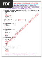 UG TRB Physics Syllabus 2025 | PDF | Waves | Electromagnetic Spectrum