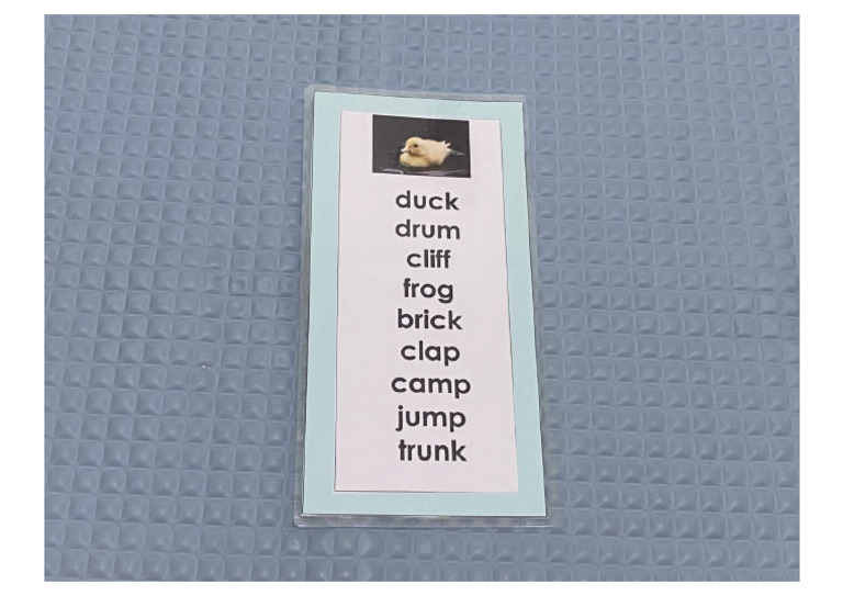 Blue Word List | PDF