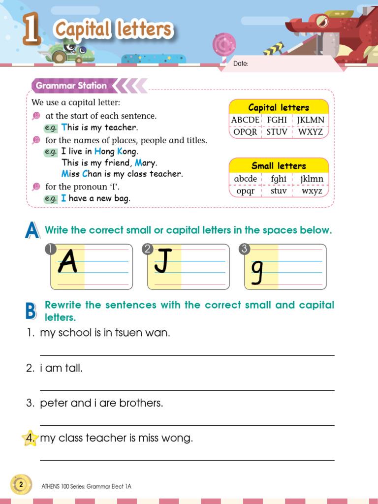 Capital Letters | PDF | Linguistics | Linguistic Morphology
