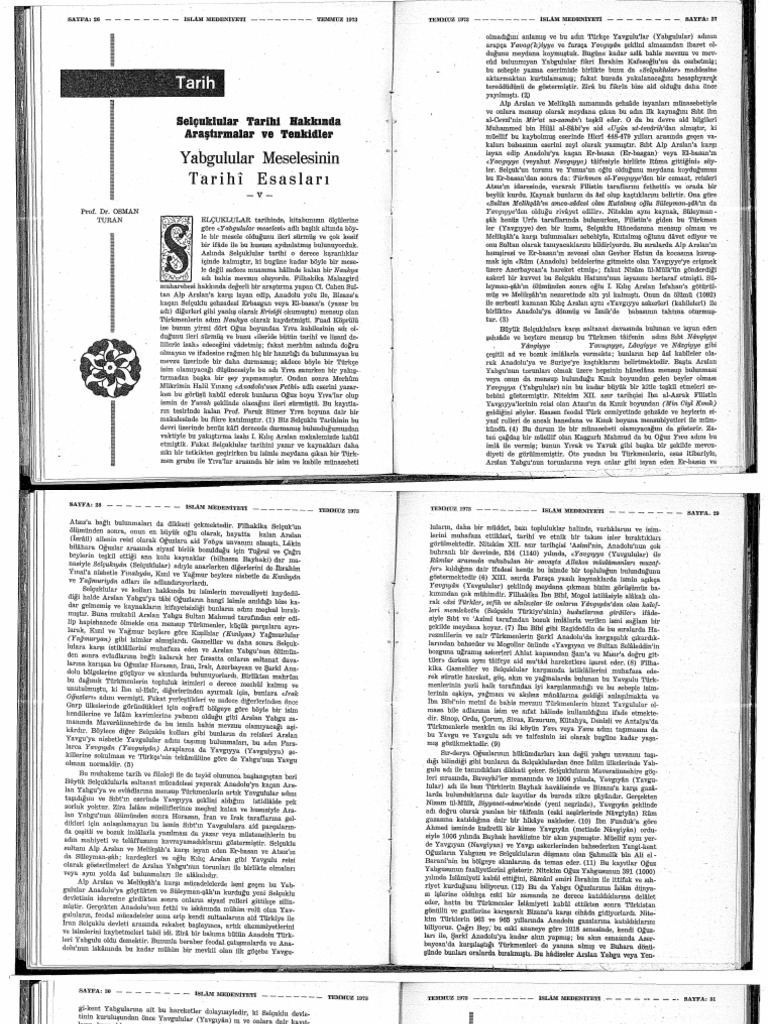 Sel - Uklular Tarihi 5 - Yabgulular Meselesinin Tarihi Esaslar - (#942593) - 1787204 | PDF