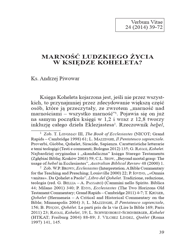 Piwowar | PDF