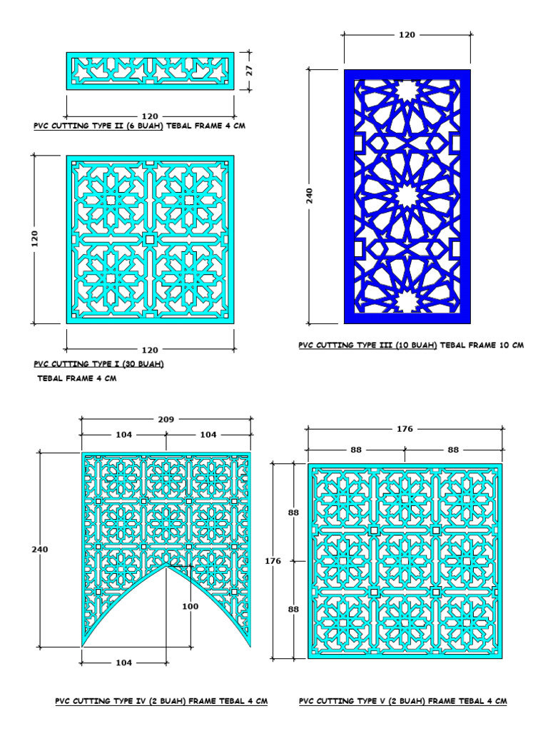 Rencana PVC Cutting Ok | PDF
