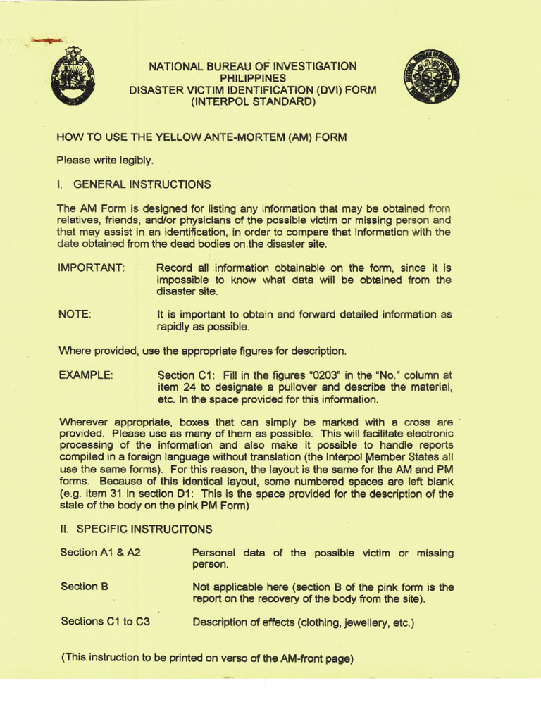 Ante Mortem Edited | PDF