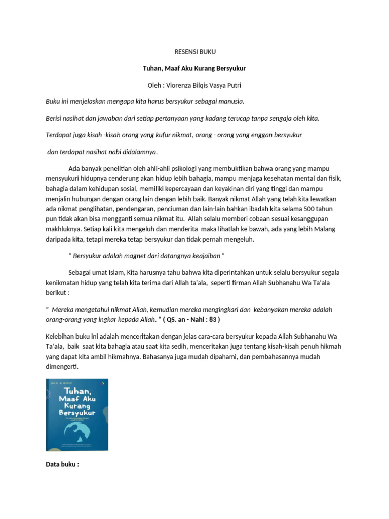 RESENSI BUKU_delima SEP-OKT | PDF