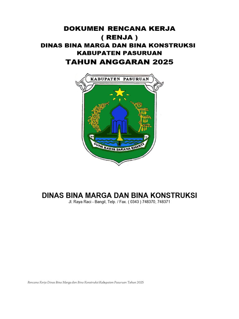 Renja 2025 | PDF | Bisnis