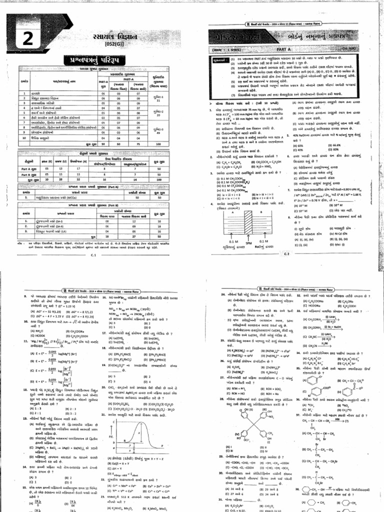 Chemistry Liberty 2024 Papers | PDF