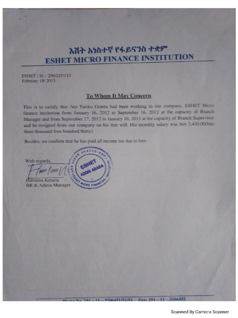 Ehet Mfi Experience | PDF