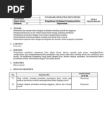SOP Opname Pekerjaan Proyek Konstruksi | PDF