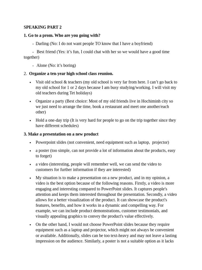 Speaking Part 2 Pdf Fundraising News