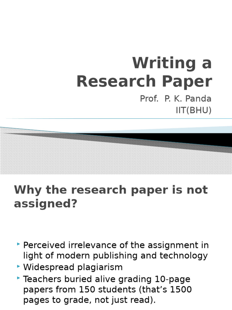 Research Paper Writing Guide | PDF | Note (Typography) | Argument