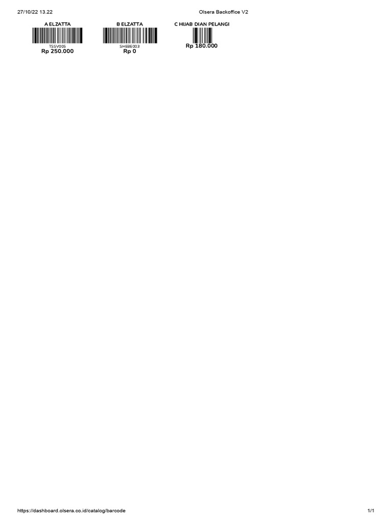 Olsera Backoffice V2 | PDF