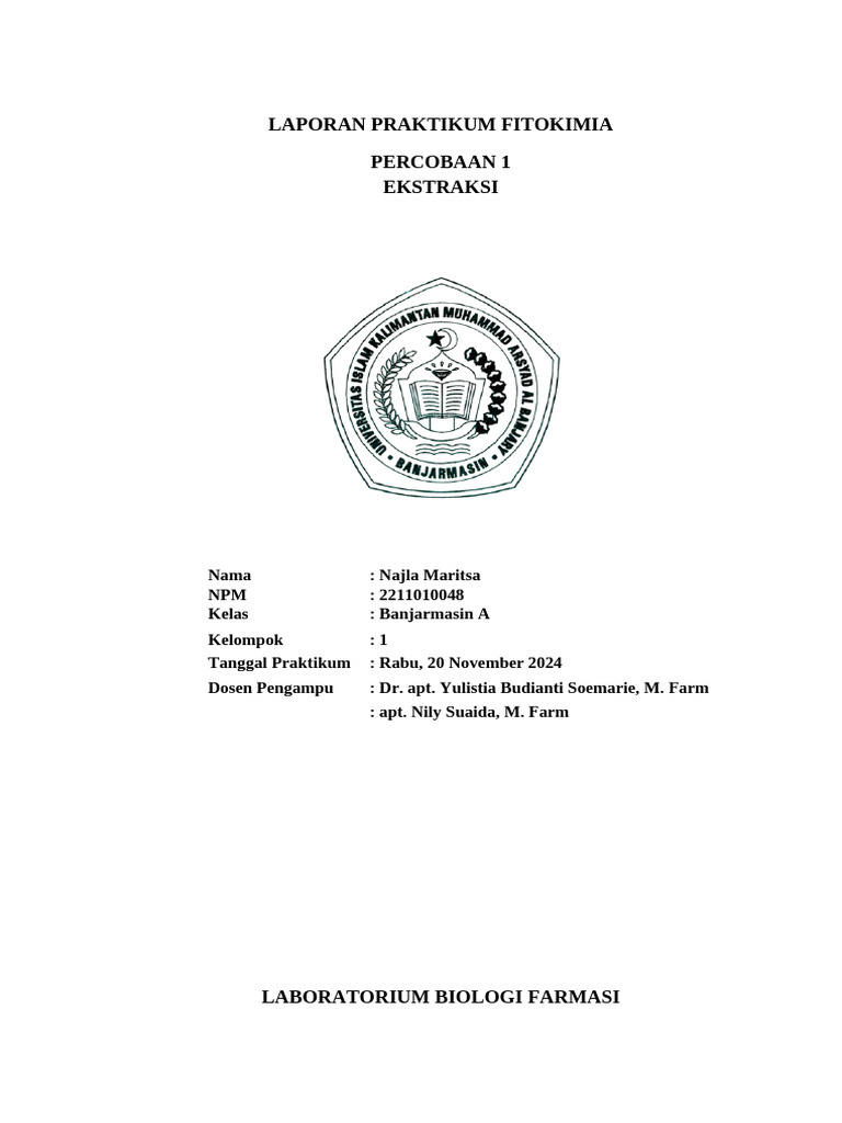 Laporan Prak Fito | PDF