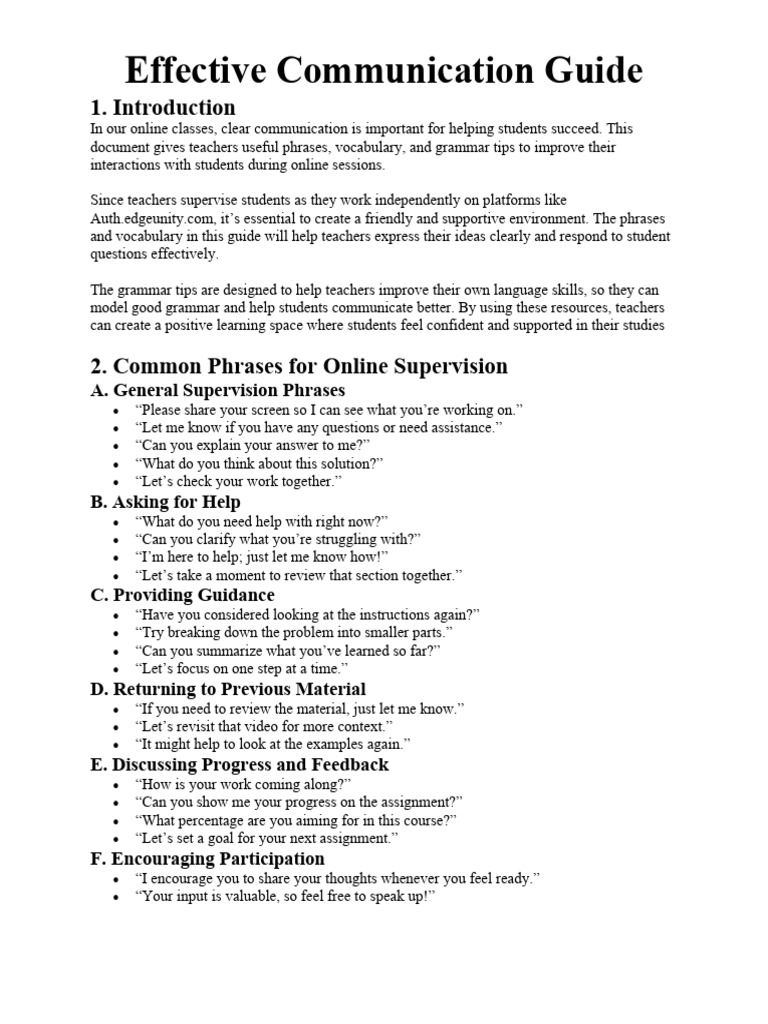 Effective Communication Guide-1 | PDF | Grammatical Number | Verb