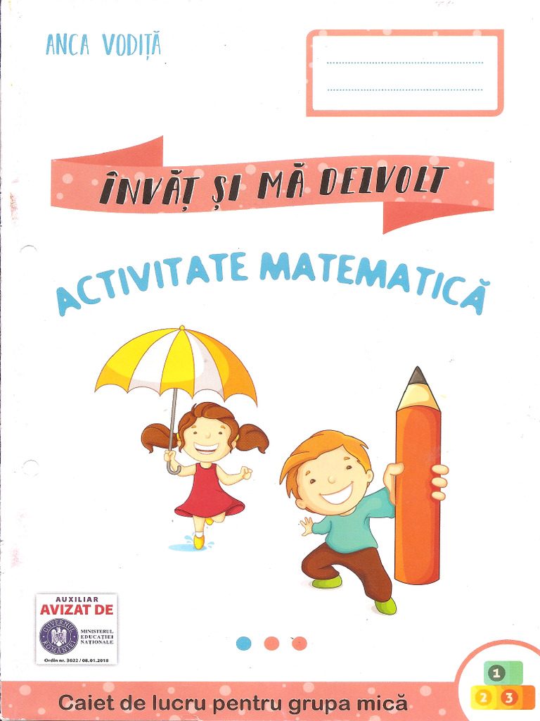 3+ Ed. Kreativ - Activitate Matematica | PDF