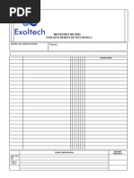 Modelo de Ficha de DDS para Download | PDF