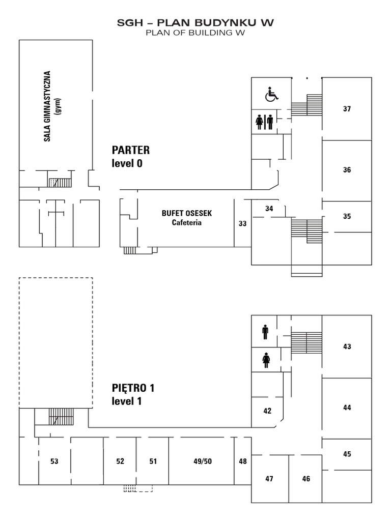 Plan Budynku W SGH | PDF