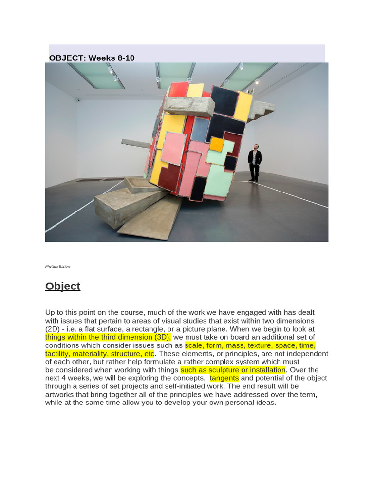 OBJECT | PDF | Art | Science & Mathematics