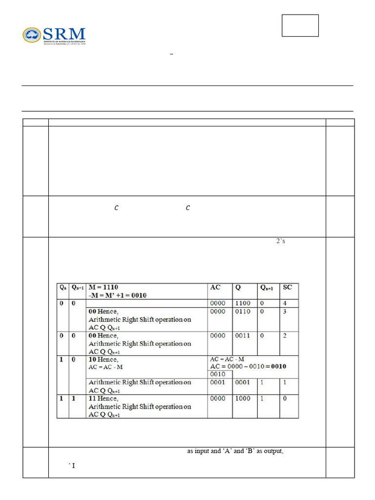 CT2 - Set D - VLSI - Answer Key | PDF | Mosfet | Field Effect Transistor