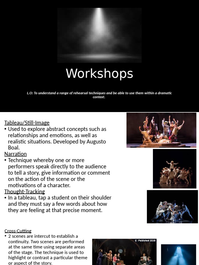Workshops | PDF | Language Arts & Discipline | Art