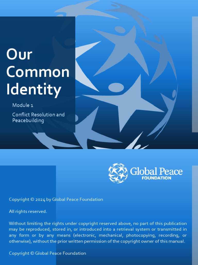 1 Our Common Identity - PPTX 1 | PDF | Social Psychology