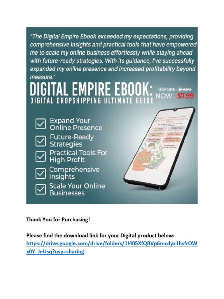 Ultimate Guide For Selling Digital Products | PDF | Games & Activities ...