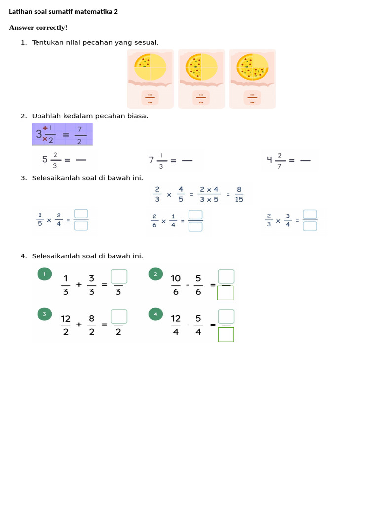 Sumatif 2 Matematika Jason Alan Salinan Salinan | PDF
