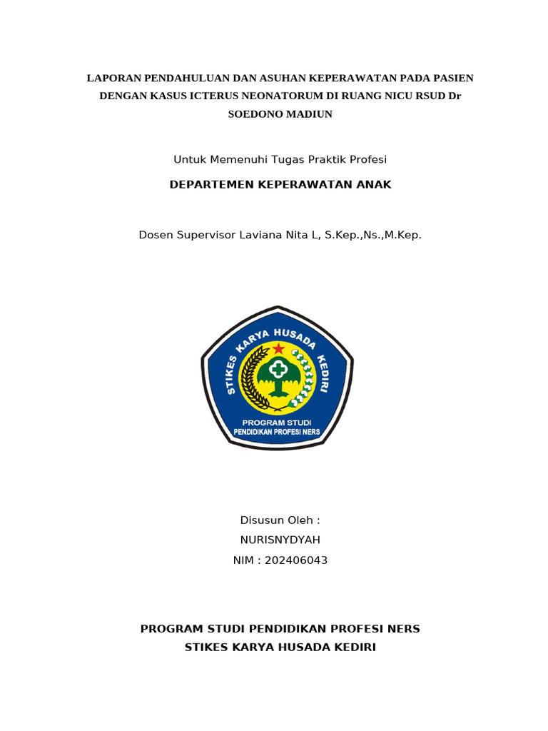LP Ikterik Rsud DR Soedono Nuris | PDF | Sains & Matematika