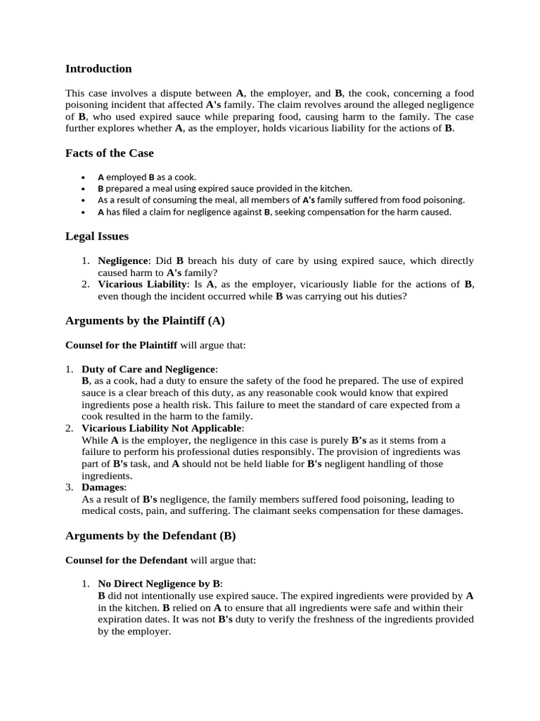 Torts Report | PDF | Negligence | Legal Liability