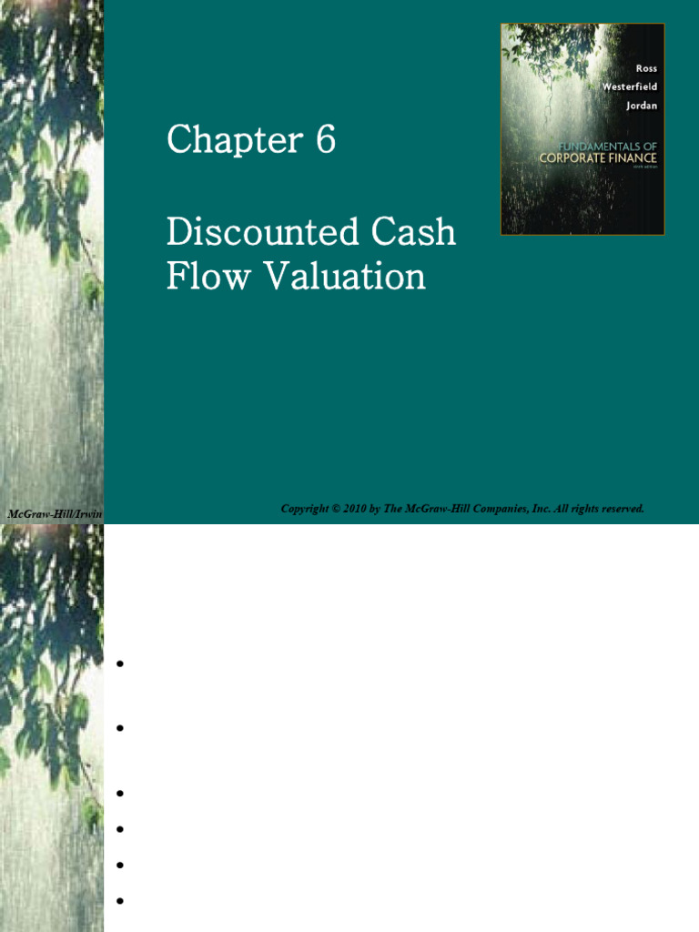 Chapter 6 - TVM - Part II | PDF | Present Value | Financial Economics