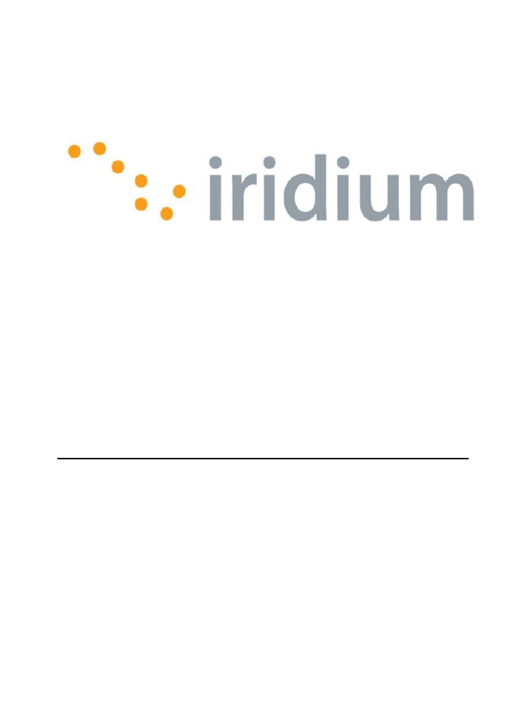 Communication - Iridium Modem PPP Setup | PDF | Microsoft Windows | Computer Network