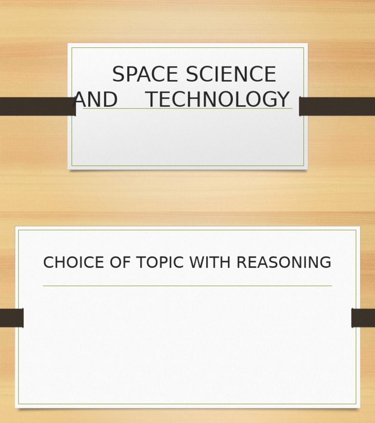 Space Science and Technology | PDF