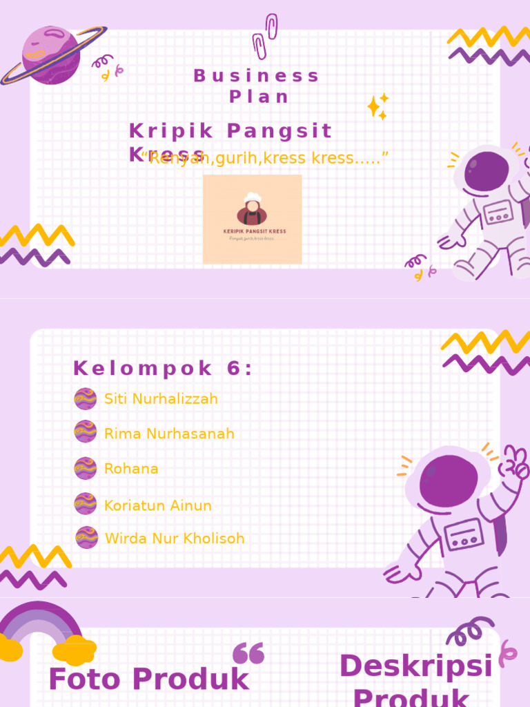 Kel 6 Business Plan | PDF