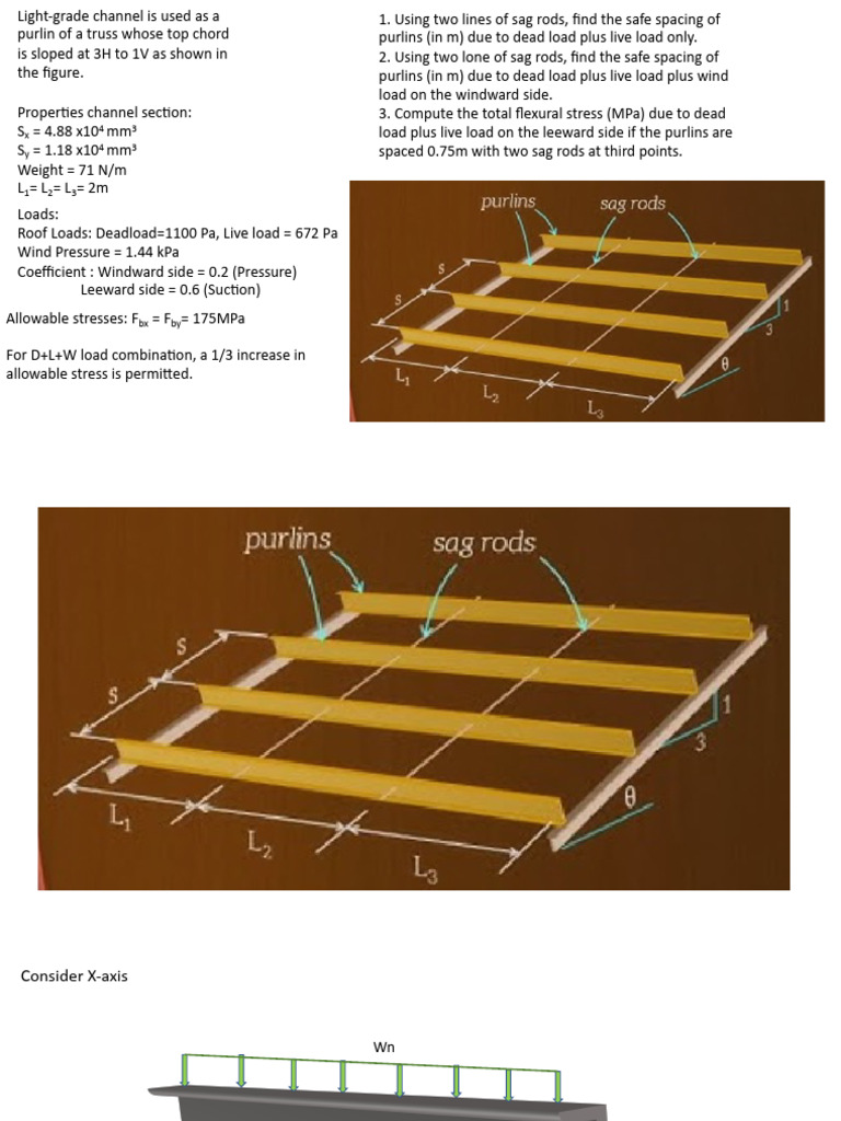 Purlins and Columnsaxial Load 4 | PDF | Structural Engineering | Mechanical Engineering
