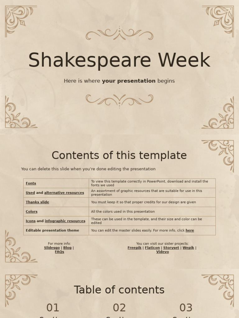 Shakespeare Week | PDF | Planets | Planets In Astrology