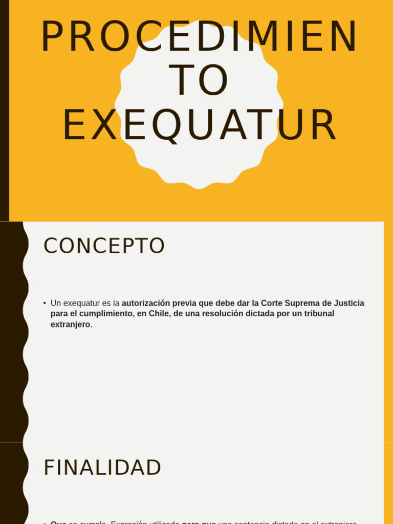Exequatur | PDF | Sentencia (ley) | Divorcio