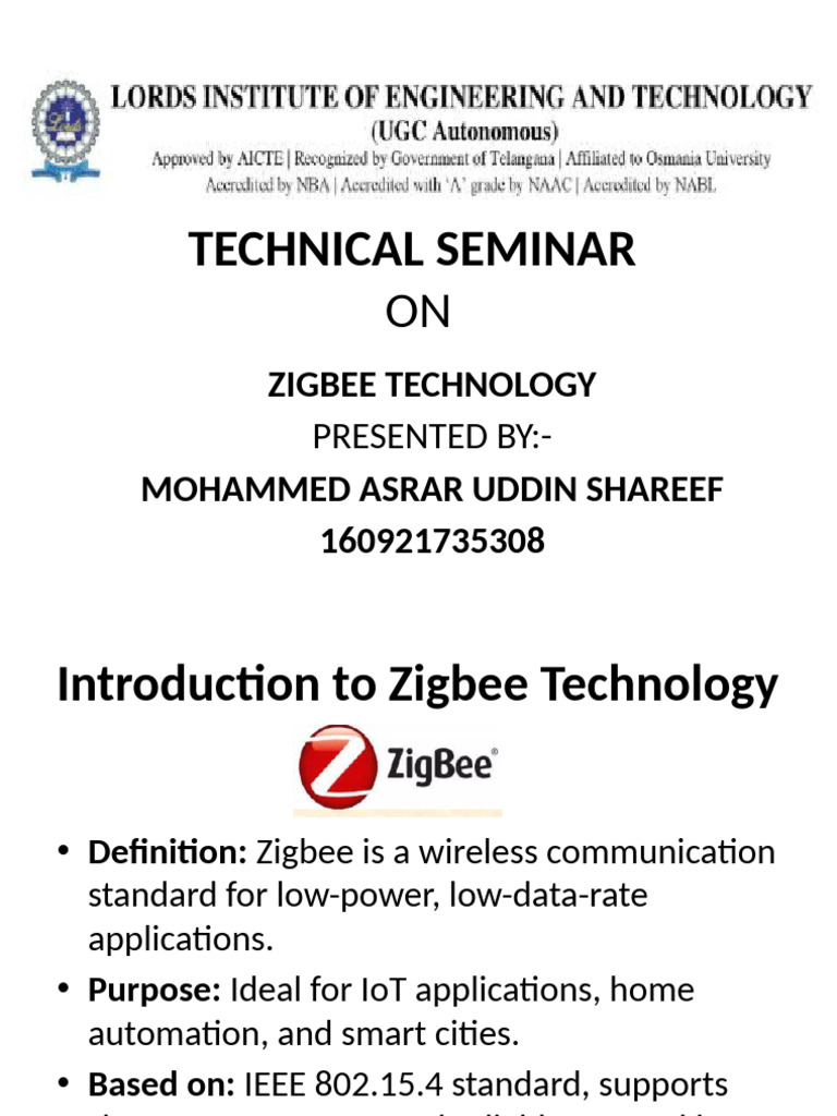 Asrar Technical Seminar | PDF | Computer Network | Information And Communications Technology