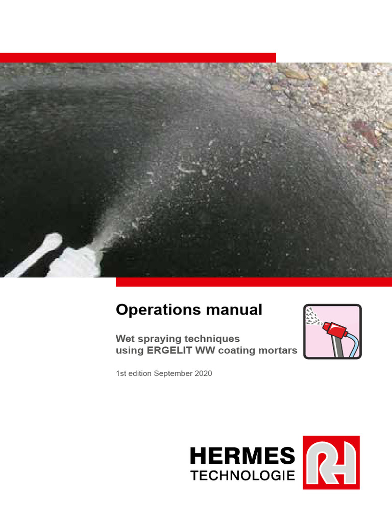 Operations Manual Wet Spraying Techniques Final | PDF | Concrete ...
