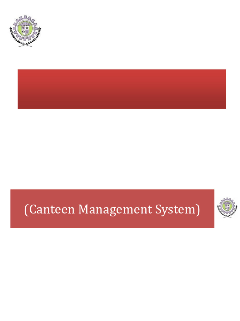 final org ppt | PDF | Cafeteria | Inventory