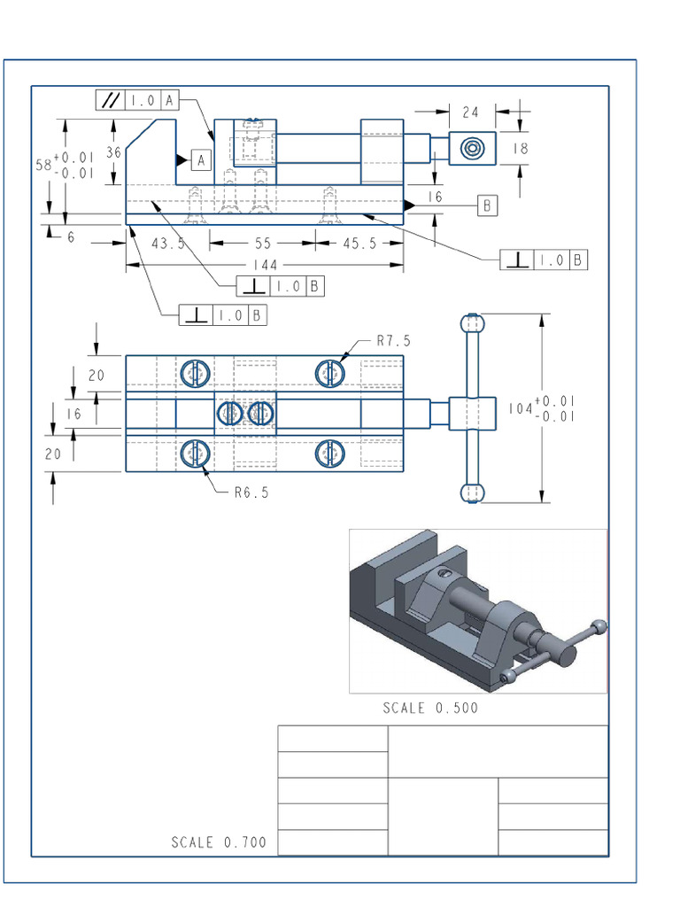 Bench Vice Sheet (Prathamesh) | PDF