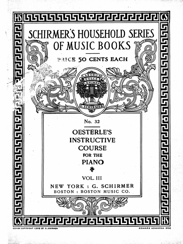 Oesterle's Instructive Course Vol 3 | PDF