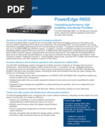 Dell EMC PowerEdge R450 Spec Sheet | PDF | Solid State Drive | Dell