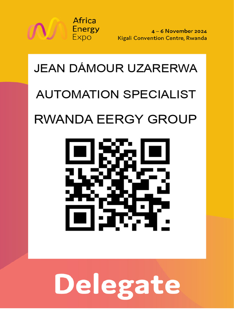 Delegate Badge | PDF