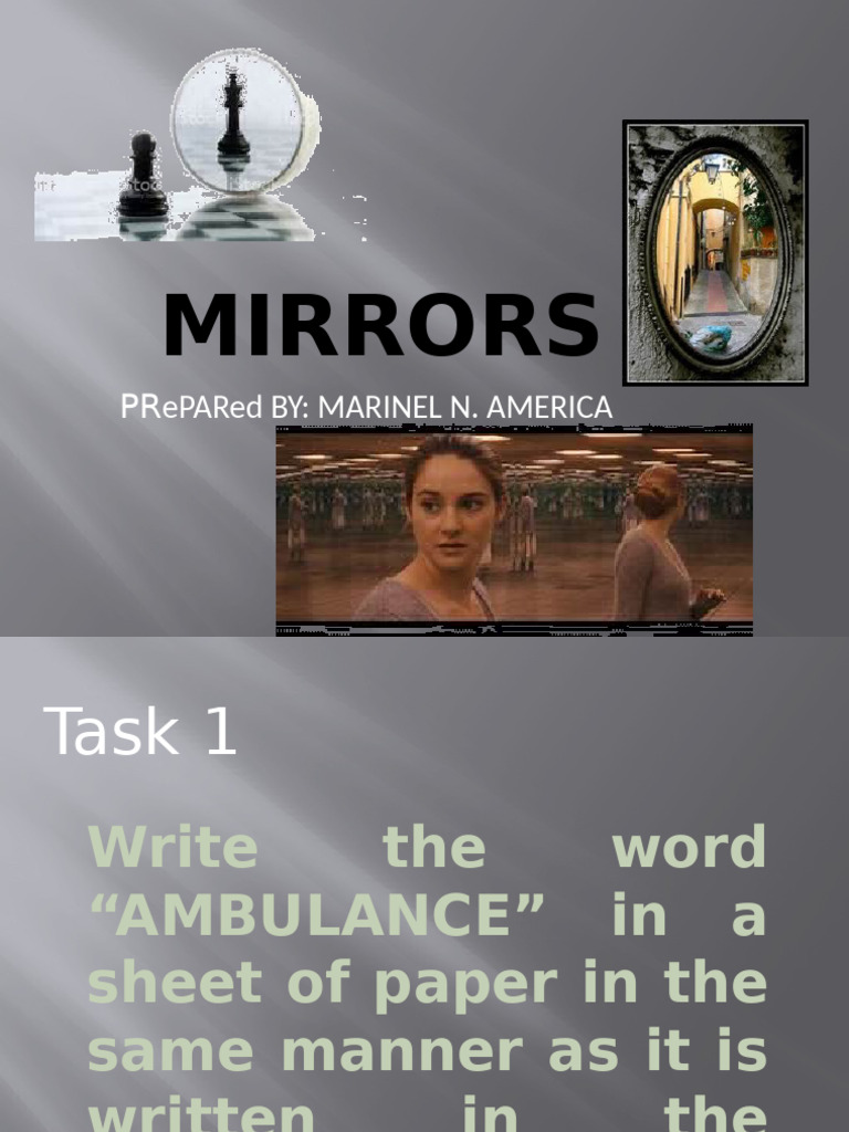 Mirror | PDF | Optics | Electromagnetic Radiation