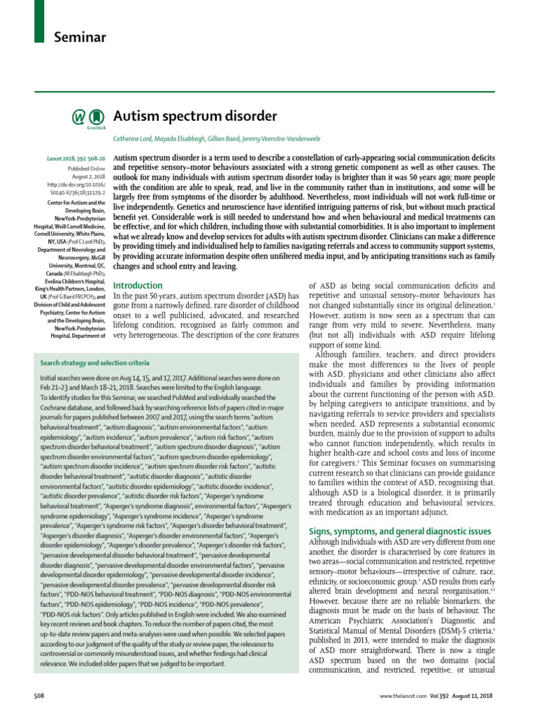 Understanding Autism Spectrum Disorder | PDF | Autism Spectrum | Asperger Syndrome