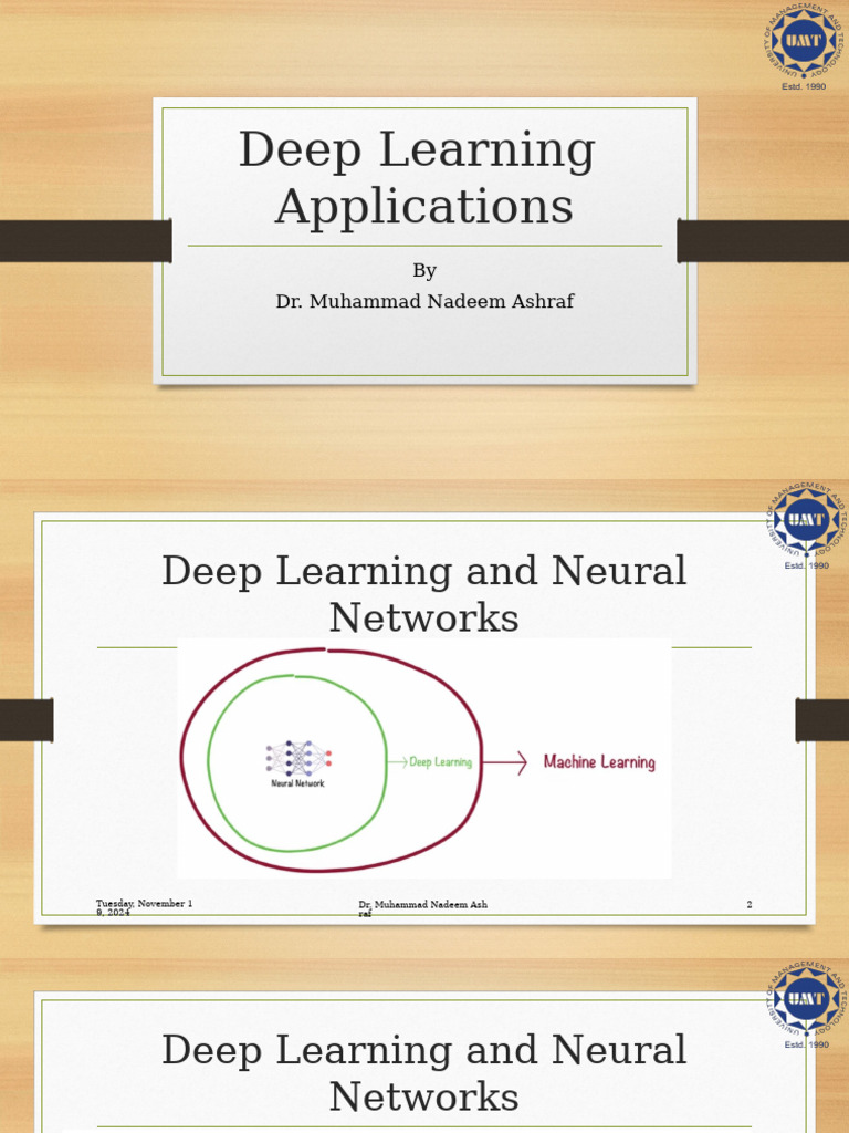 Lec02-Deep Learning Applications | PDF | Vehicle Technology | Road Safety