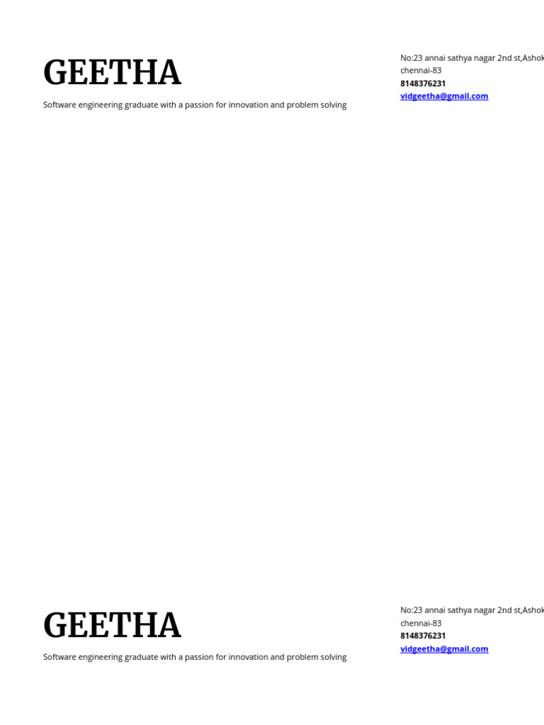 Resume | PDF | Software Development | Computer Programming